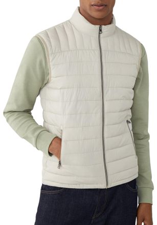 Hackett Herren Ultra LW Gilet Jacke, Brown (Sand Beige), 3XL