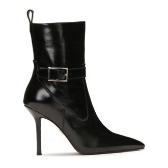 Kazar Elegante schwarze Stiefel auf einem d&uuml;nnen Stiletto-Absatz - - Shoes - Damen - Schwarzk - 40 EU