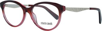 Roberto Cavalli Bourgogne Lunettes de soleil pour femmes