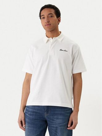 Guess Poloshirt M6GP13 KCYM1 Wei&szlig; Oversize