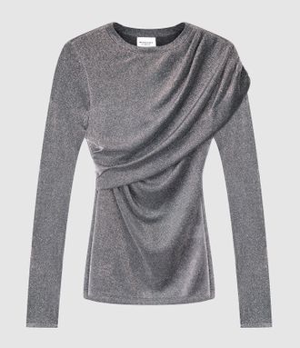 Isabel Marant Top Dressi Gun Metal, Capsule Festive