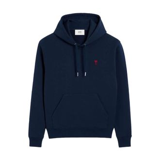 Ami Homme, Sweatshirts et sweats &agrave; capuche, Bleu, Taille: XL SweaT-shirt De Coeur