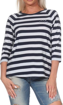 Elbsand Celin Damen T-Shirt, Rundhalsausschnitt, normal geschnitten