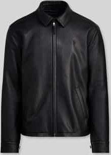 Polo Ralph Lauren Regular Fit Lederjacke aus echtem Leder
