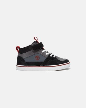 Timberland Halbhoher Stone Jump Sneaker f&uuml;r Kinder in Dunkelgrau, Grau, Gr&ouml;&szlig;e