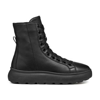 Geox Schwarze Stiefeletten f&uuml;r Frauen - - Shoes - Damen - Schwarzk - 38 EU