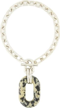 Paco Rabanne Femme, Accessoires, Gris, Taille: ONE Size XL Link Necklace
