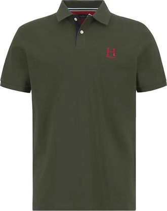 Hackett Herren Polo-Shirt grün Classic Fit