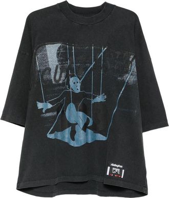 RRR123 Graphic-print Oversized T-shirt