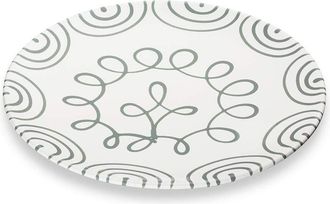 Gmundner Keramik Speiseteller, Durchmesser: 28 cm, Graugeflammt, handgemachte Keramik aus &Ouml;sterreich