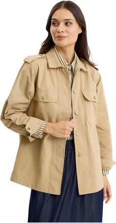 In Front IN Front, Femme, Vestes, Beige, Taille: 46 FR Veste L&eacute;g&egrave;re