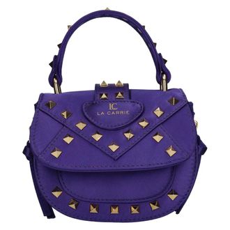 La Carrie Mini Thunder Seiden Tasche - - Bags - Damen - Blau - ONE SIZE
