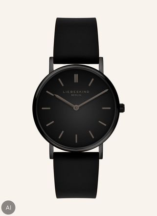 Liebeskind Liebeskind Armbanduhr Aus Echtleder schwarz