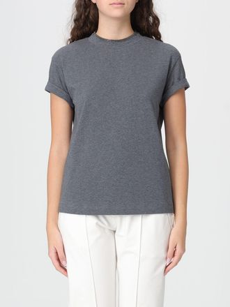 Brunello Cucinelli T-Shirt BRUNELLO CUCINELLI Damen Farbe Grau