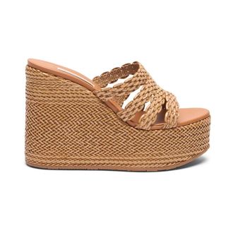 Casadei Femme, Chaussures, Brun, Taille: 40 1/2 EU Avenida Wedge