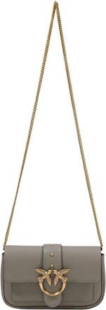 Pinko Pinko, Femme, Sacs, Gris, Taille: ONE Size Pocket Love One Simply