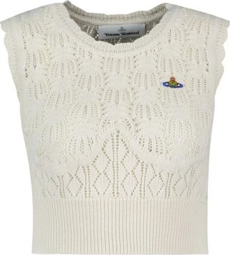 Vivienne Westwood Femme, Pulls, Blanc, Taille: 40 FR Ella T-Shirt