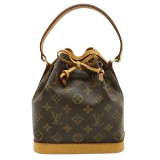 Louis Vuitton Pre-owned Sac seau Mini Noe Monogram - Femme - Pre-owned - Brun - Taille: ONE Size