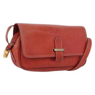 Loewe Pre-owned Leder Crossbody Bag - - Pre-owned - Damen - Rot - ONE SIZE