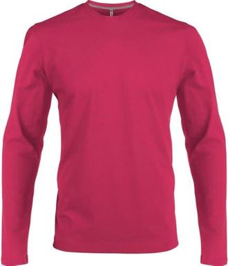 Kariban Tee-Shirt col Rond Manches Longues 100% Coton