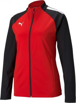 Puma Damen Teamliga Training Jacket Sweater, Puma Red-puma Black, XL EU