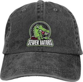 Generic Casquette de baseball animal multicolore chapeau &agrave; visi&egrave;re pour femme NY Sewer Gators Visi&egrave;re personnalis&eacute;e Chapeaux de protection Cadeau