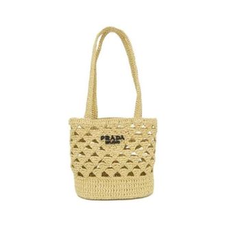 Prada Pre-owned H&auml;keltasche - - Pre-owned - Damen - Beige - ONE SIZE
