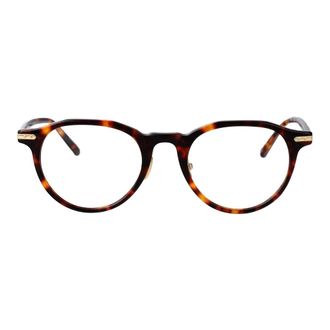 Linda Farrow unisex, Accessoires, Brun, Taille: 50 MM Corbel Round Frame