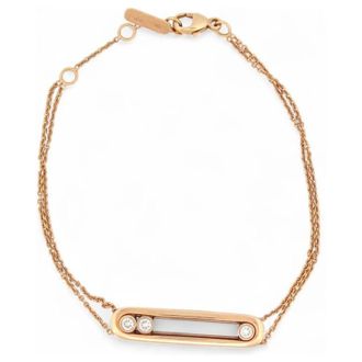 Messika Armband - MESSIKA MOVE CLASSIC ARMBAND 03996-YG 18K ROSEGOLD - Gr. ONESIZE - in Gold - f&uuml;r Damen