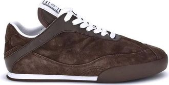 Chloé Femme, Chaussures, Brun, Taille: 36 EU Suede Kick Baskets