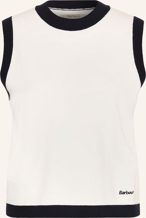 Barbour Pullunder Salthill weiss