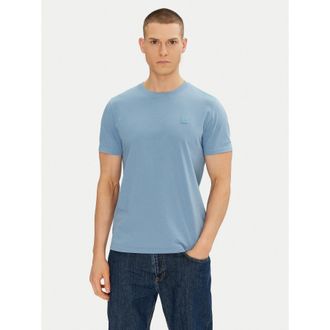 Moose Knuckles T-Shirt Duluth M15MT759 Blau Regular Fit