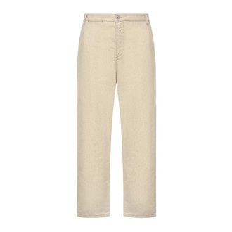 Jacquemus Homme, Jeans, Beige, Taille: W32 Paysan de-N&iuml;mes Denim Pants