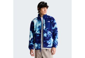 The North Face Fleecejacke M YUMIORI OFF PEAK FULL ZIP JACKET -PRNT f&uuml;r Erwachsene, mit durchgehendem Rei&szlig;verschluss, aus Polyester