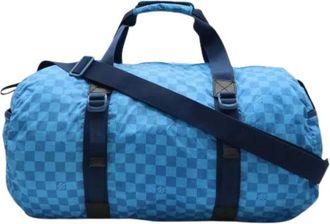Louis Vuitton unisex, Pre-owned, Bleu, Taille: ONE Size Sac Boston Pre-owned
