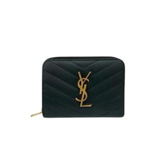 Saint Laurent Pre-owned Leder Geldb&ouml;rse - - Pre-owned - Damen - Schwarzk - ONE SIZE