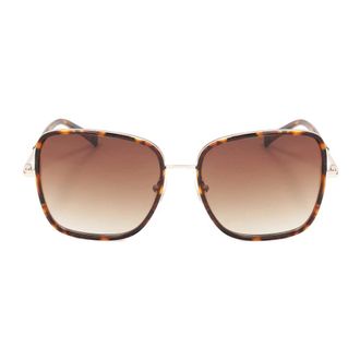 Kazar Braune Sonnenbrille mit goldenen Akzenten - - Accessories - Damen - Braun - ONE SIZE