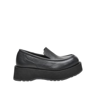 Paloma Barcel&oacute; Schwarzer Ledermokassin - - Shoes - Damen - Schwarzk - 40 EU