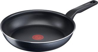 T-fal XL Force Bratpfanne 32 cm extragroß, Antihaftversiegelung, robust, Thermo-Signal bei optimaler Brattemperatur, nicht induktionsgeeignet, backofengeeig