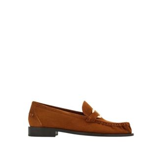 Ferragamo Femme, Chaussures, Brun, Taille: 39 1/2 EU Maryan Soft Mocassins