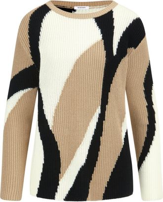 Peter Hahn Rundhals-Pullover Peter Hahn beige