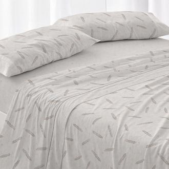 Burrito Blanco Burrito Blanco Bettwäscheset, Baumwolle, 50% Polyester, Stein, Ancho de 150 a 160