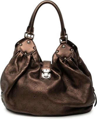 Louis Vuitton sac porté épaule Mahina L (2008) - Marron