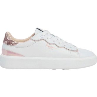 Pepe Jeans London Damen Dobbie Seal Sneaker, Pink (Pinkish Pink), 5
