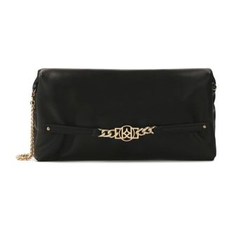 Kazar Femme, Sacs, Noir, Taille: ONE Size Sac noir gonflable avec ornements en m&eacute;tal