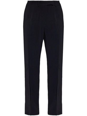 Emporio Armani pantalon de tailleur &agrave; coupe slim - Noir