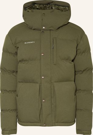 Mammut Mammut Daunenjacke Roseg 2.0 In Mit Abnehmbarer Kapuze gruen