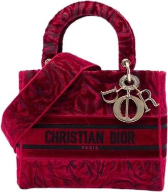 Dior Pre-owned Lady D-Lite - Femme - Pre-owned - Rouge - Taille: ONE Size