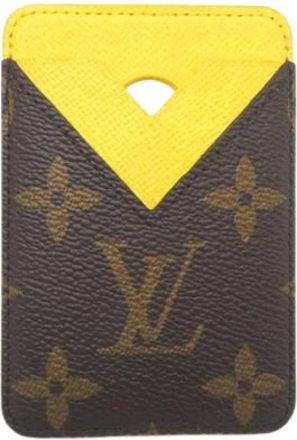 Louis Vuitton unisex, Pre-owned, Jaune, Taille: ONE Size Pre-owned Card Case