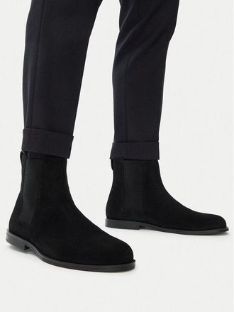 Calvin Klein Klassische Stiefeletten Ess Rubber Chelsea Su HM0HM02055 Schwarz